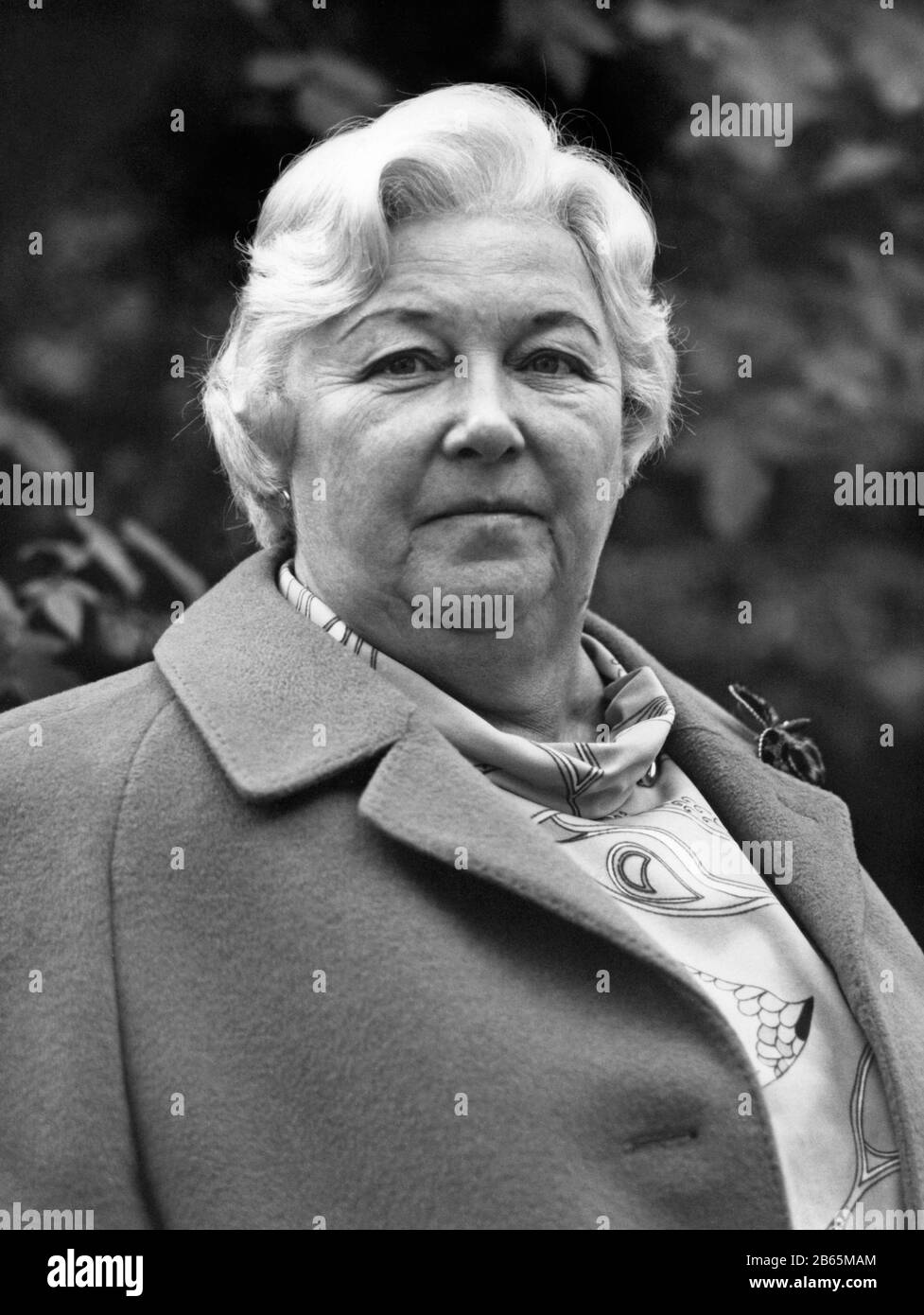 The German writer Inge Meidinger-Geise. Undated recording approx. 1985 ...