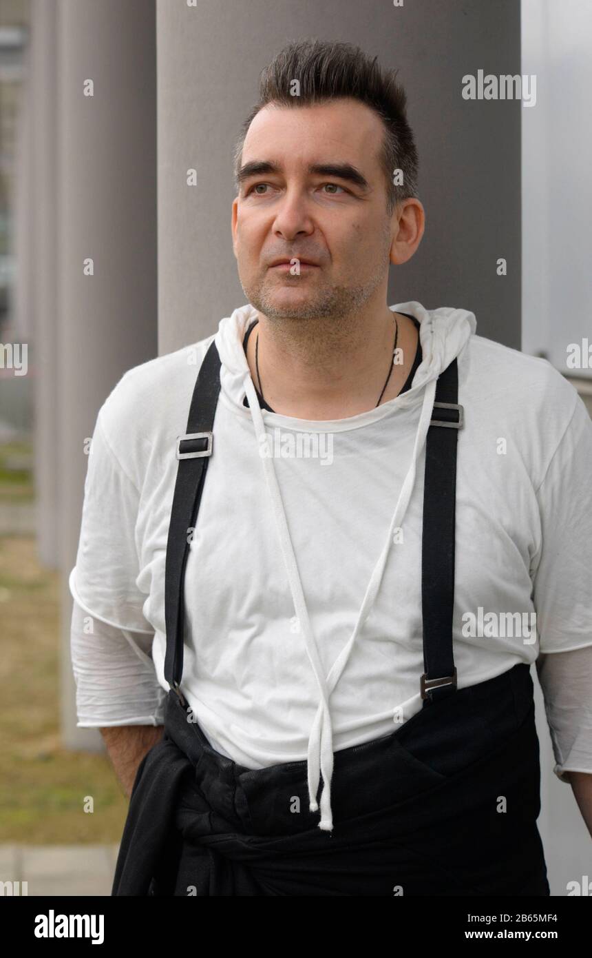 Leipzig, DEU, 23.03.2017: Portrait Michael Stavaric, (Czechoslovakia ...