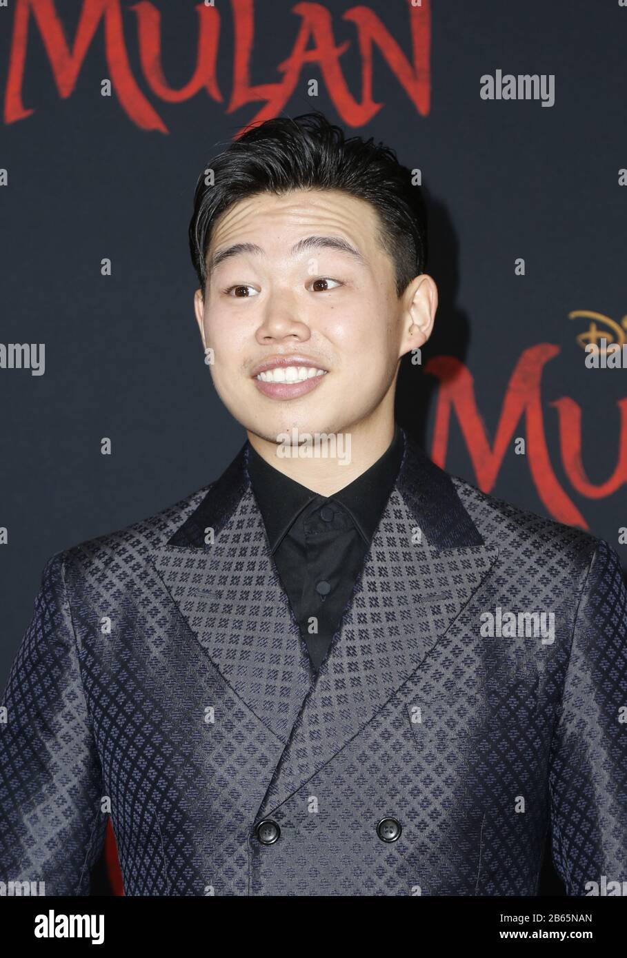 Hollywood, Ca. 9th Mar, 2020. Jun Yu, at Premiere Of Disney's "Mulan ...