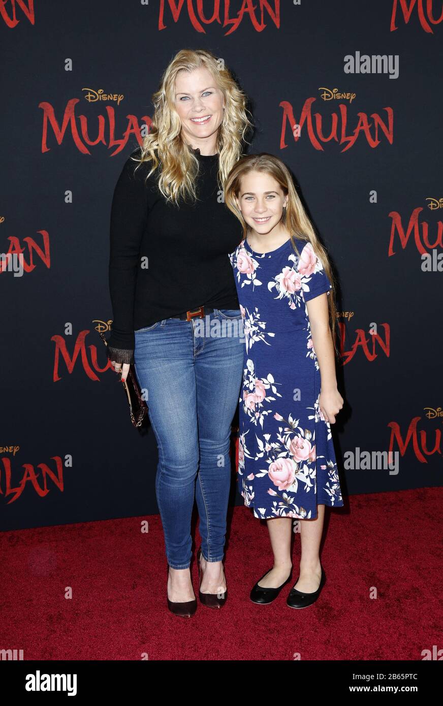 Hollywood, Ca. 9th Mar, 2020. Alison Sweeney, Megan Sanov, at Premiere ...