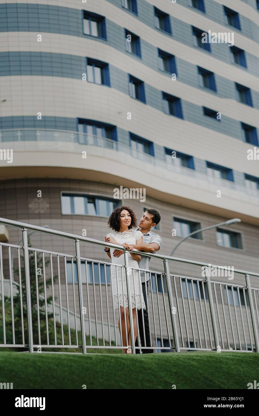 Tall boyfriend hi-res stock photography and images - Alamy