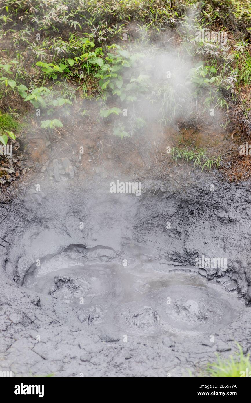 Japan, Hokkaido, Daisetsuzan National Park, Daisetsu Kogen Onsen ...