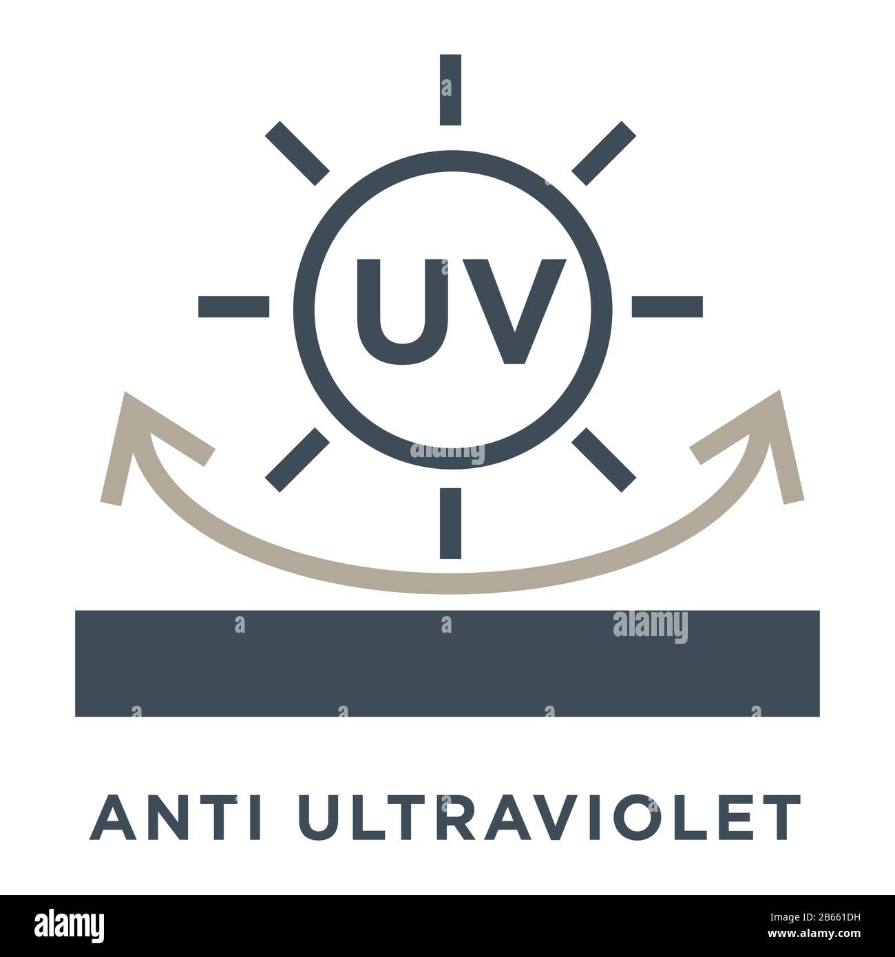 Material features, glass properties isolated icon, reflective surface ...