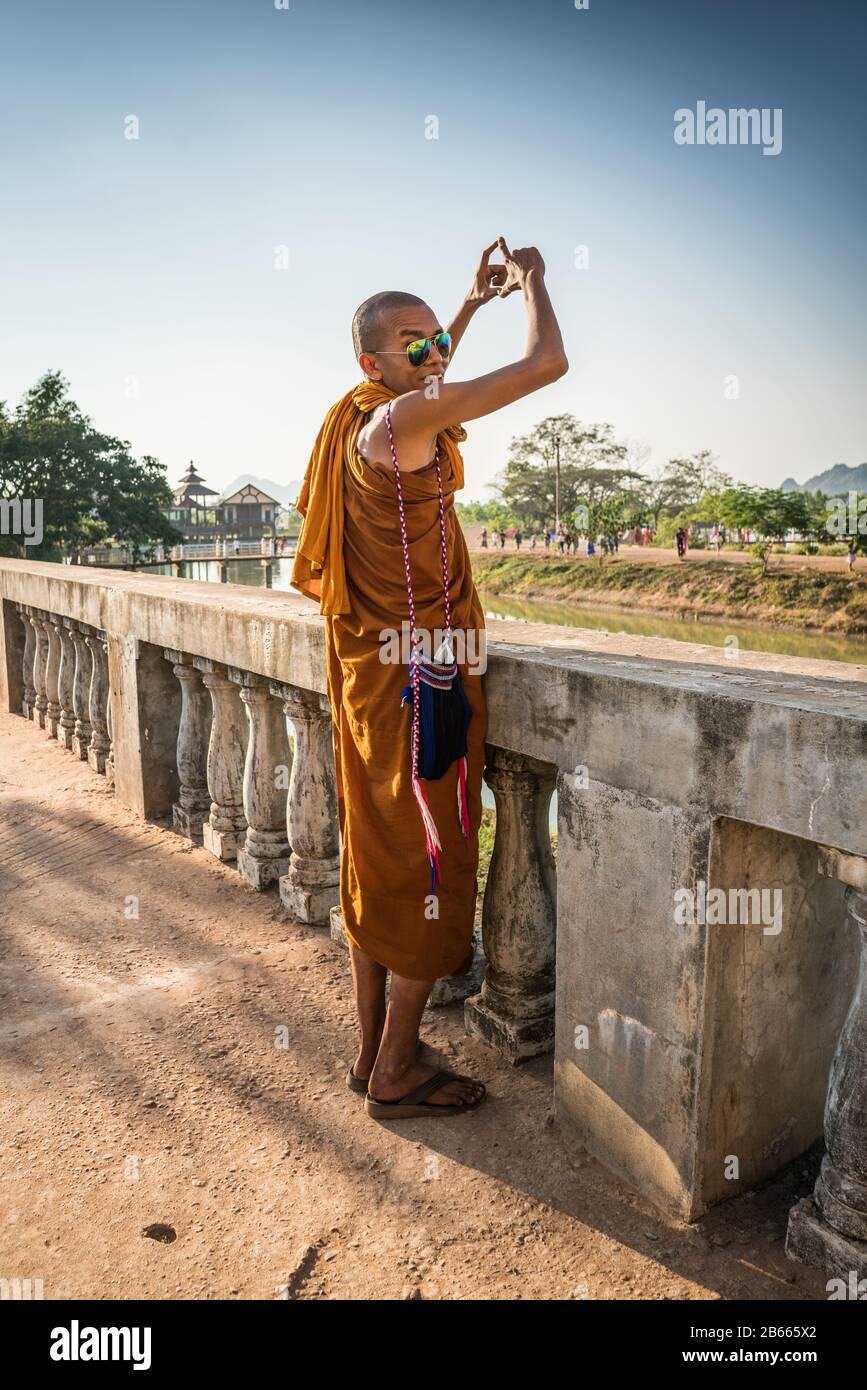 Chan Thar Gyi Temple, Myanmar, Asia Stock Photo - Alamy