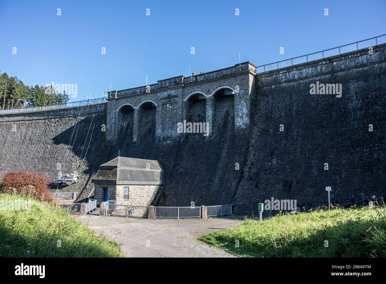 Brucher dam in the Bergisches Land Stock Photo - Alamy