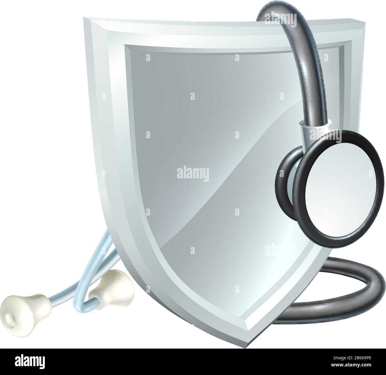 Antiviral medical shield Stock Vector Images - Alamy