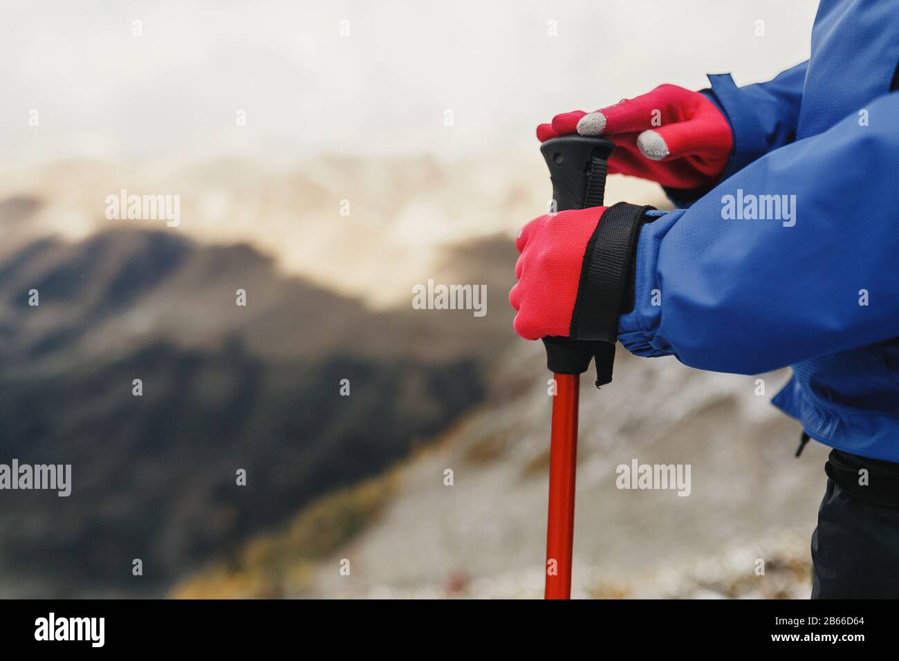 Close up hand holding pole hi-res stock photography and images - Alamy