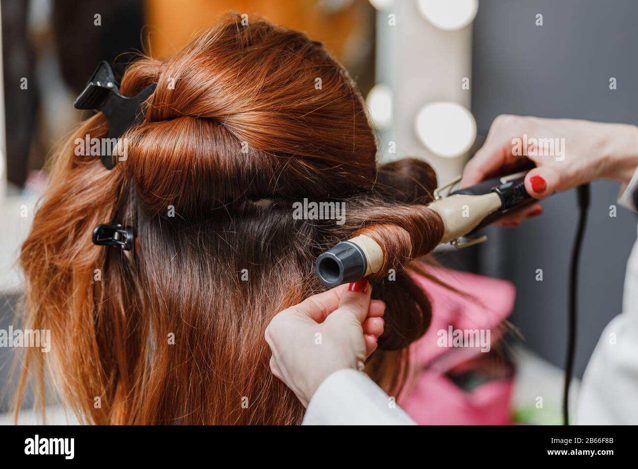 Hair comp hi-res stock photography and images - Alamy