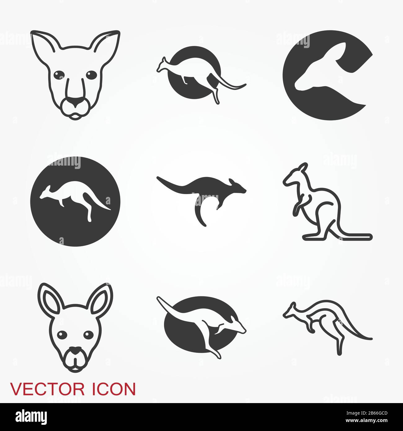 Australian protected animal Stock Vector Images - Alamy