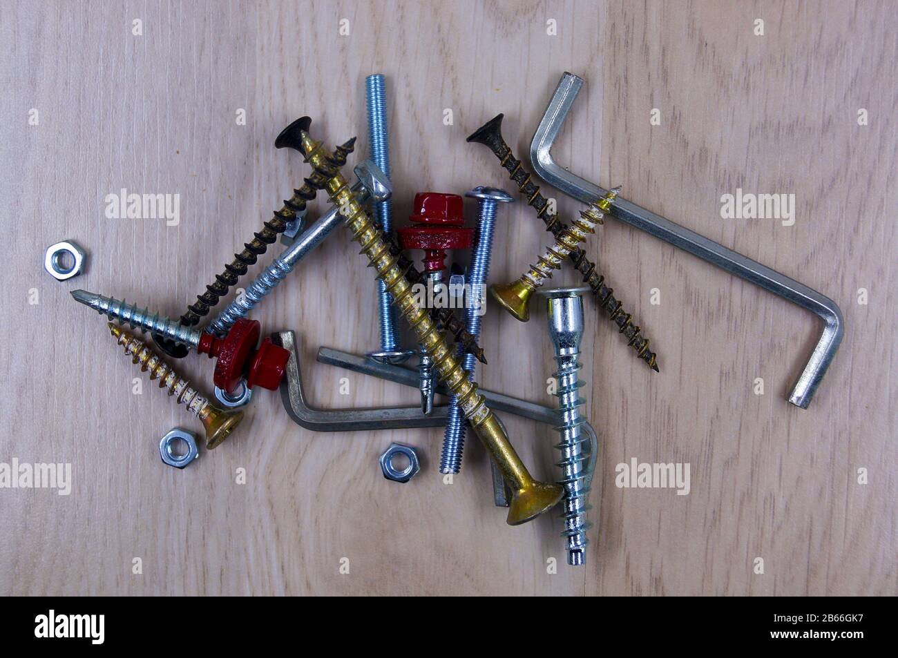 Screws of different shapes Stock Photo - Alamy