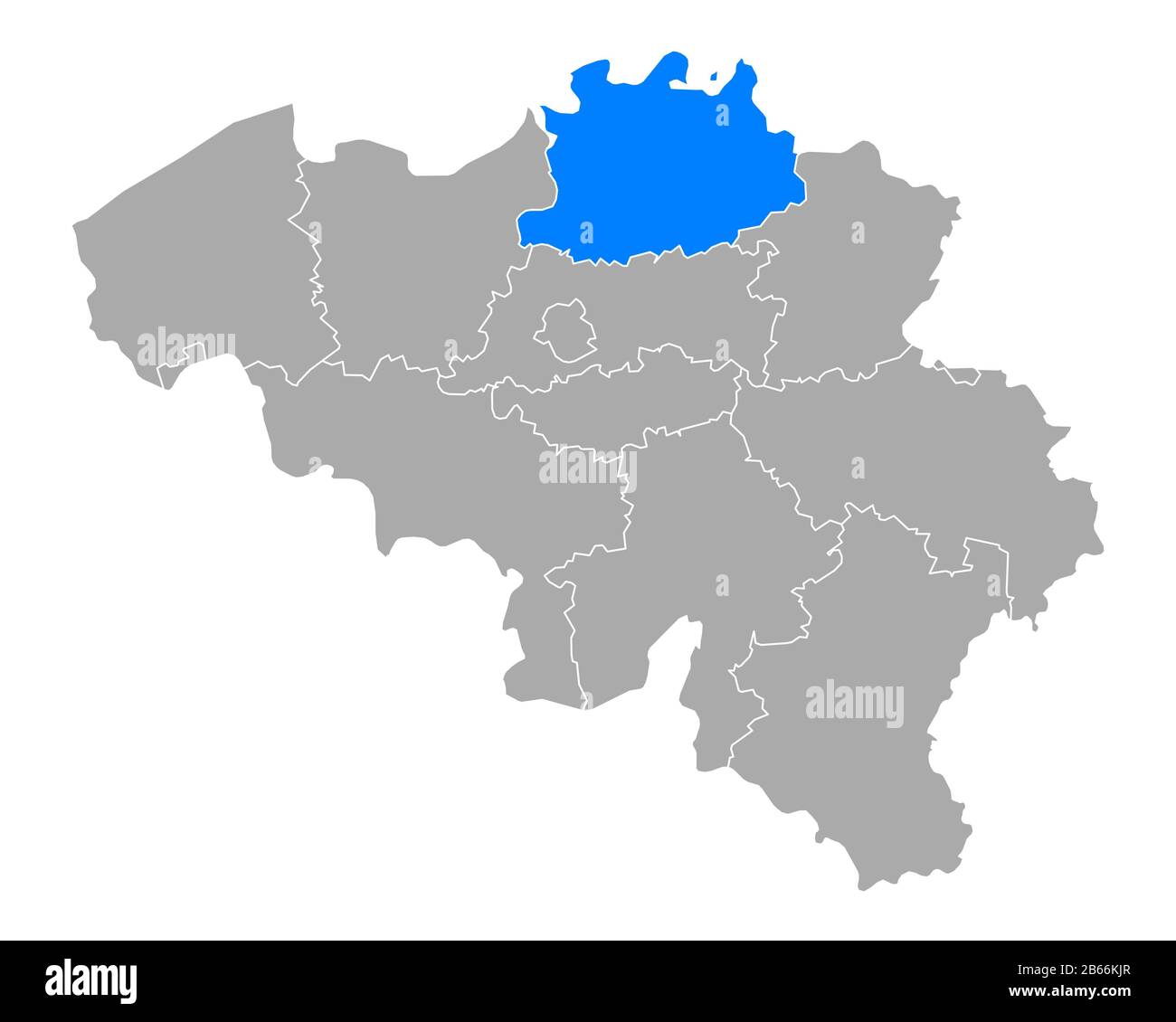 Region of antwerp Cut Out Stock Images & Pictures - Alamy