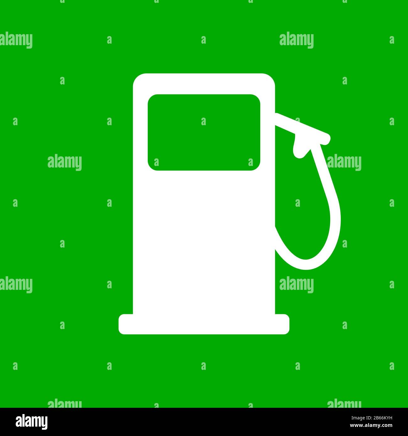 Gas station and background Stock Photo - Alamy