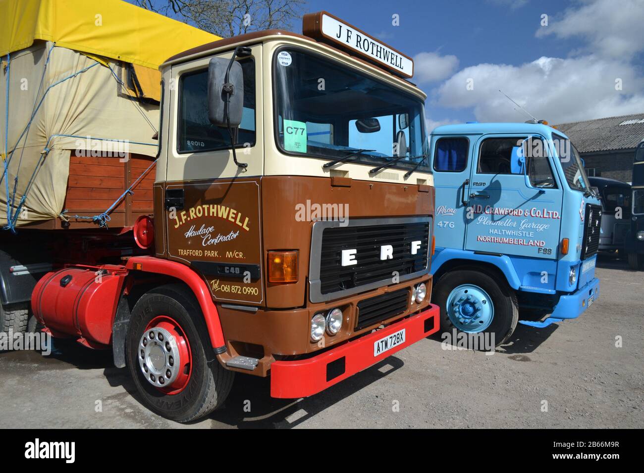 Classic erf lorry hi-res stock photography and images - Alamy