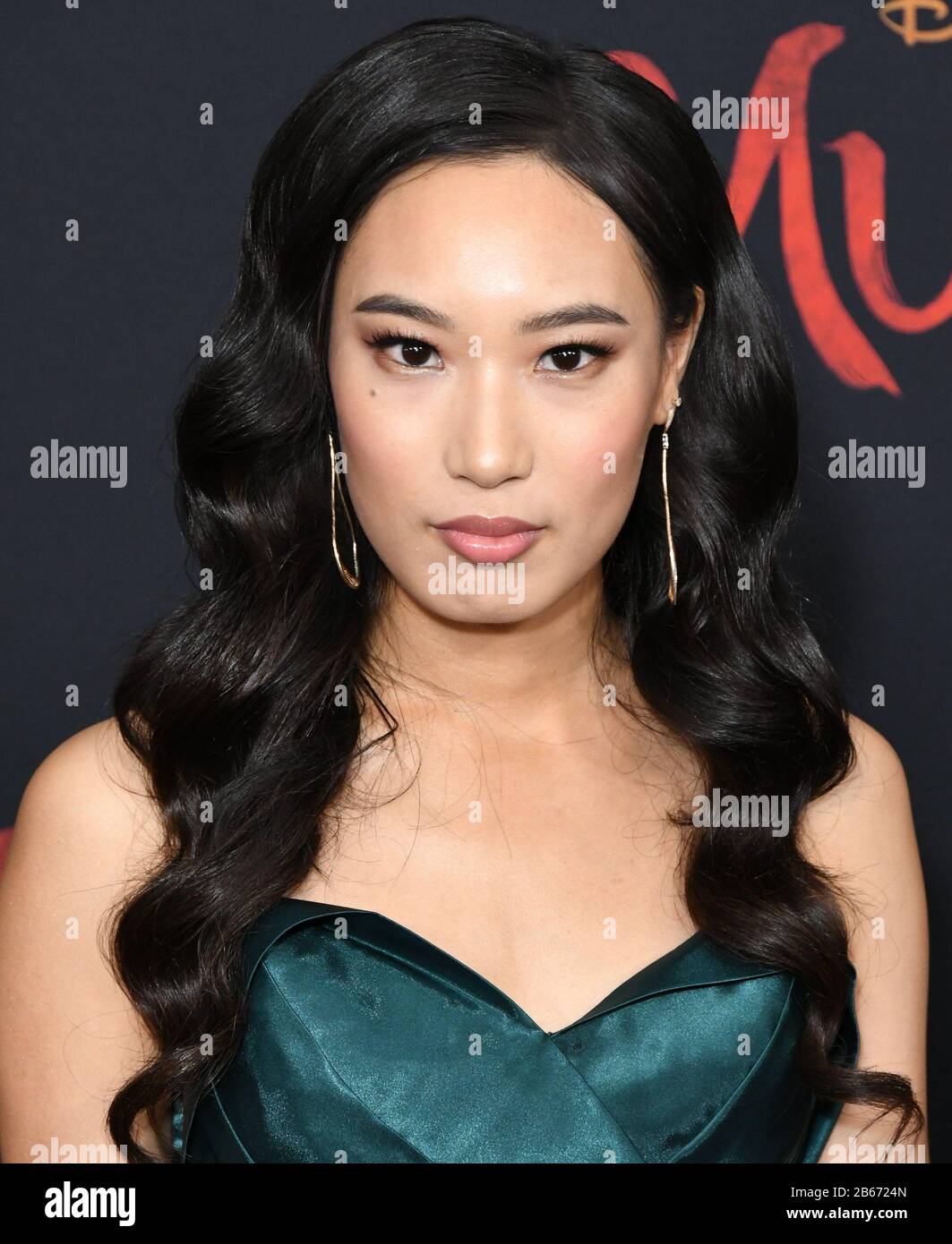 09 March 2020 - Hollywood, California - Xana Tang. Disney's "Mulan" Los ...