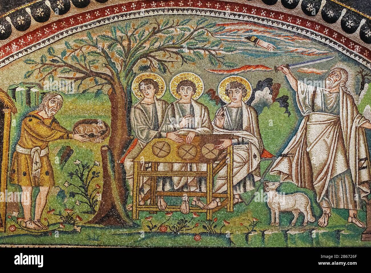 Three angels with abraham hi-res stock photography and images - Alamy