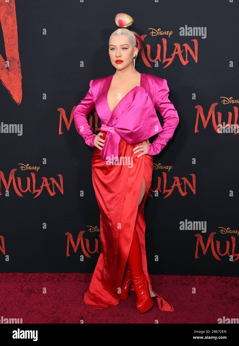 Christina aguilera 2020 hi-res stock photography and images - Alamy