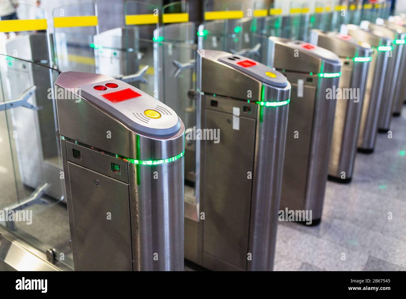 Security gate card reader hi-res stock photography and images - Alamy