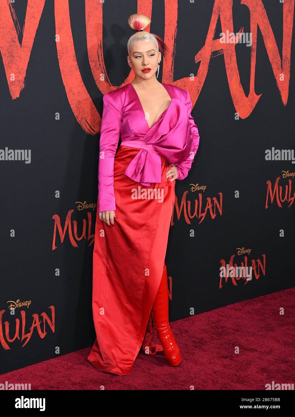 Christina aguilera 2020 hi-res stock photography and images - Alamy