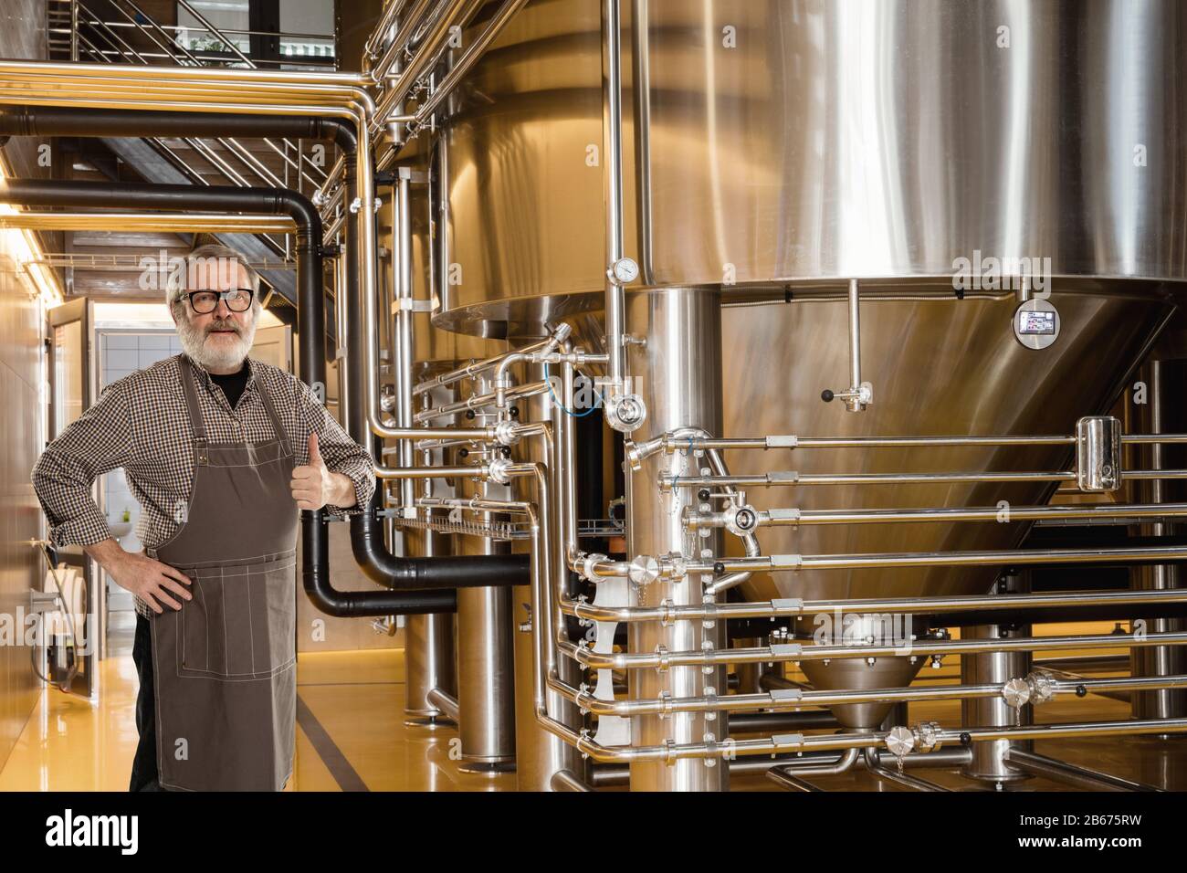 Checking taste of product hi-res stock photography and images - Alamy