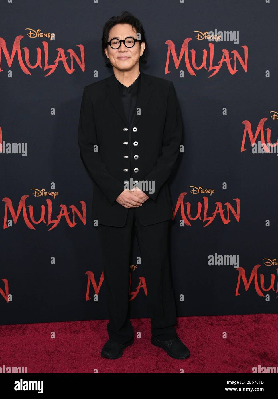 09 March 2020 - Hollywood, California - Jet Li. Disney's "Mulan" Los ...