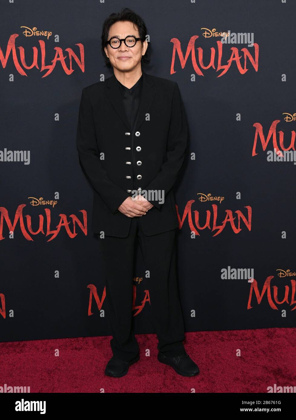 09 March 2020 - Hollywood, California - Jet Li. Disney's "Mulan" Los ...
