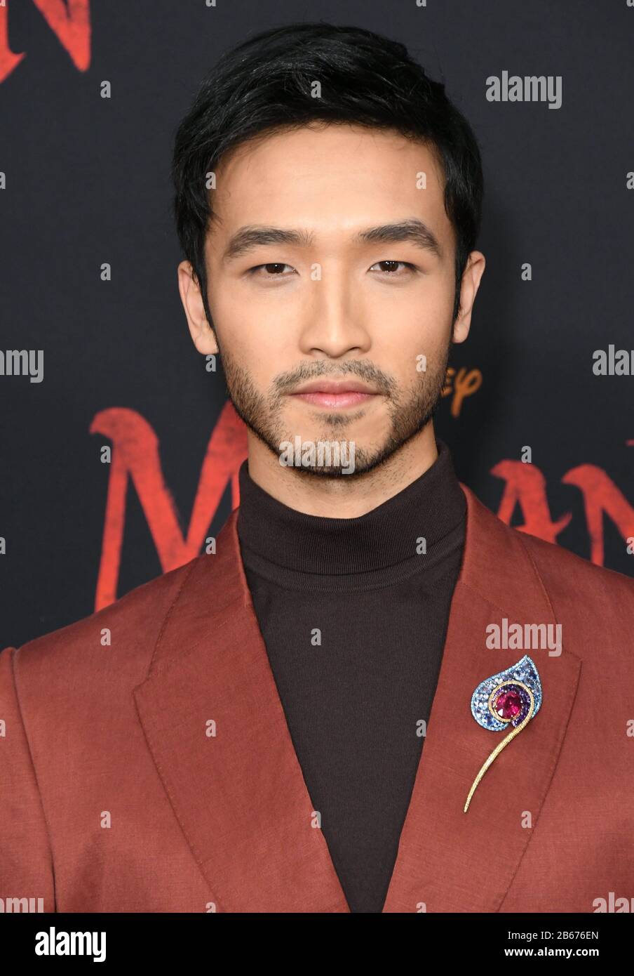 09 March 2020 - Hollywood, California - Yoson An. Disney's "Mulan" Los ...