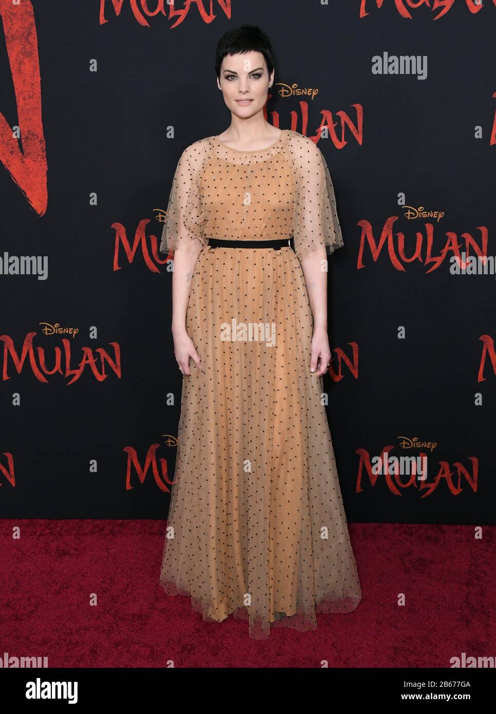 09 March 2020 - Hollywood, California - Jaimie Alexander. Disney's ...