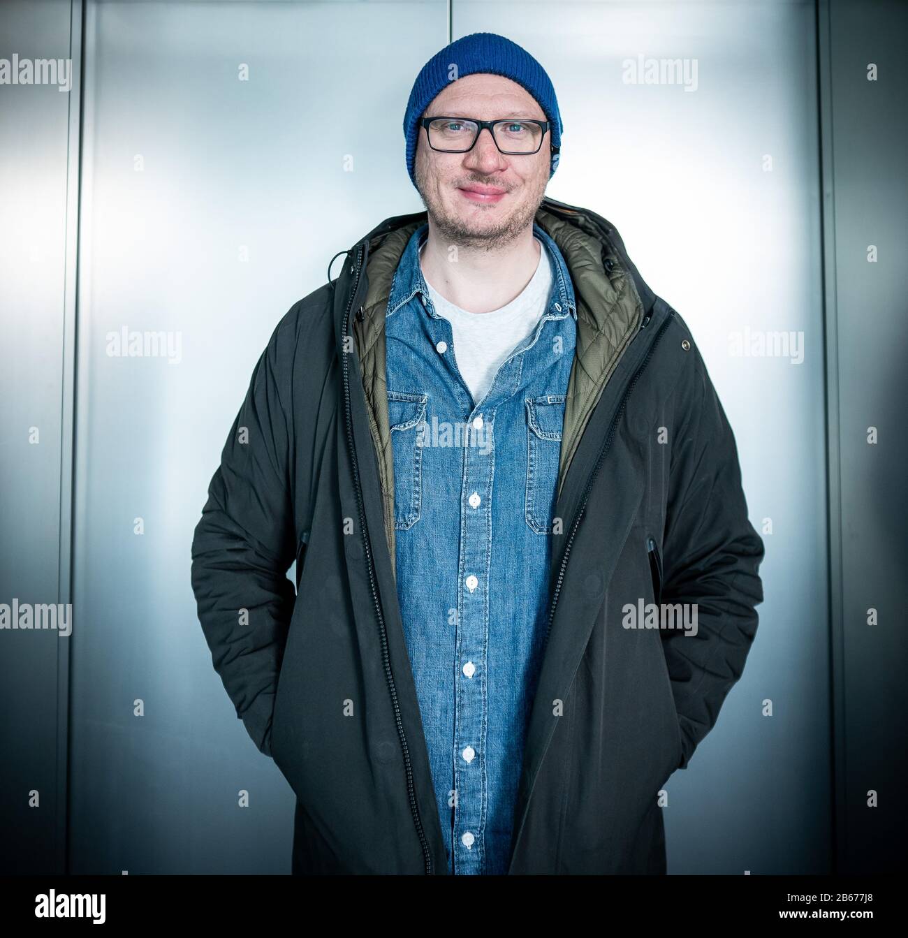 Berlin, Germany. 10th Mar, 2020. Andre Voigt, blogger, podcast and ...