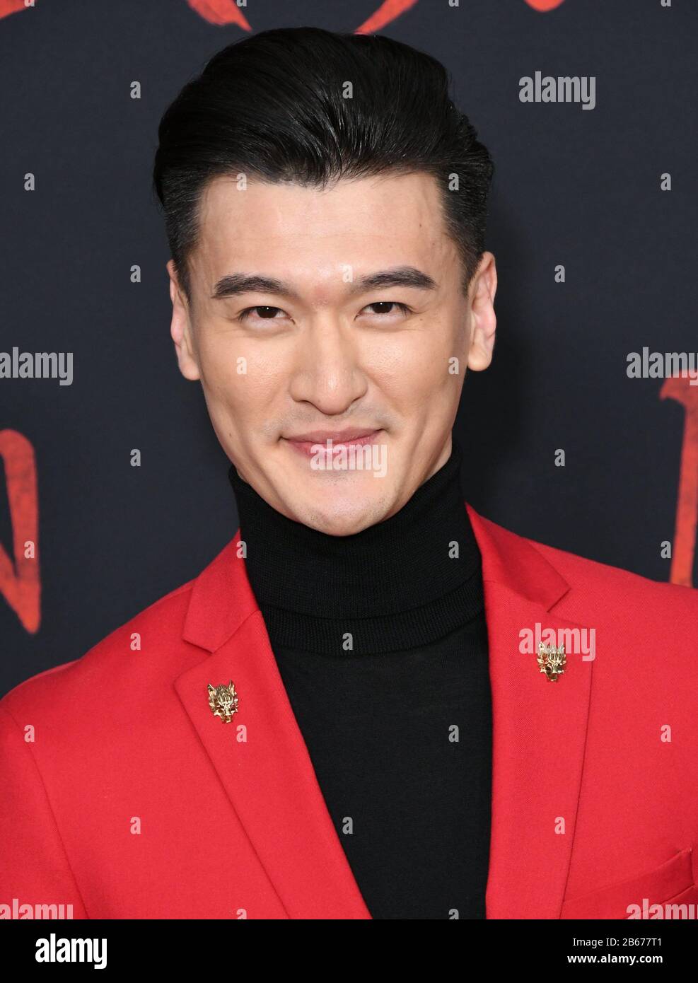 09 March 2020 - Hollywood, California - Chen Tang. Disney's "Mulan" Los ...