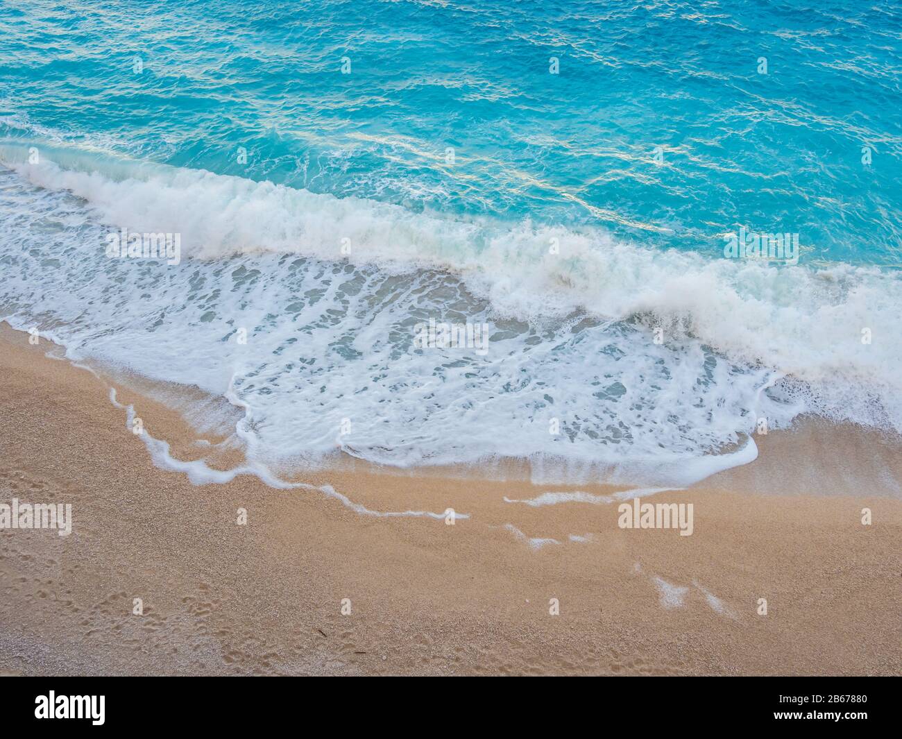 The amazing Ionian sea in Greece Stock Photo - Alamy
