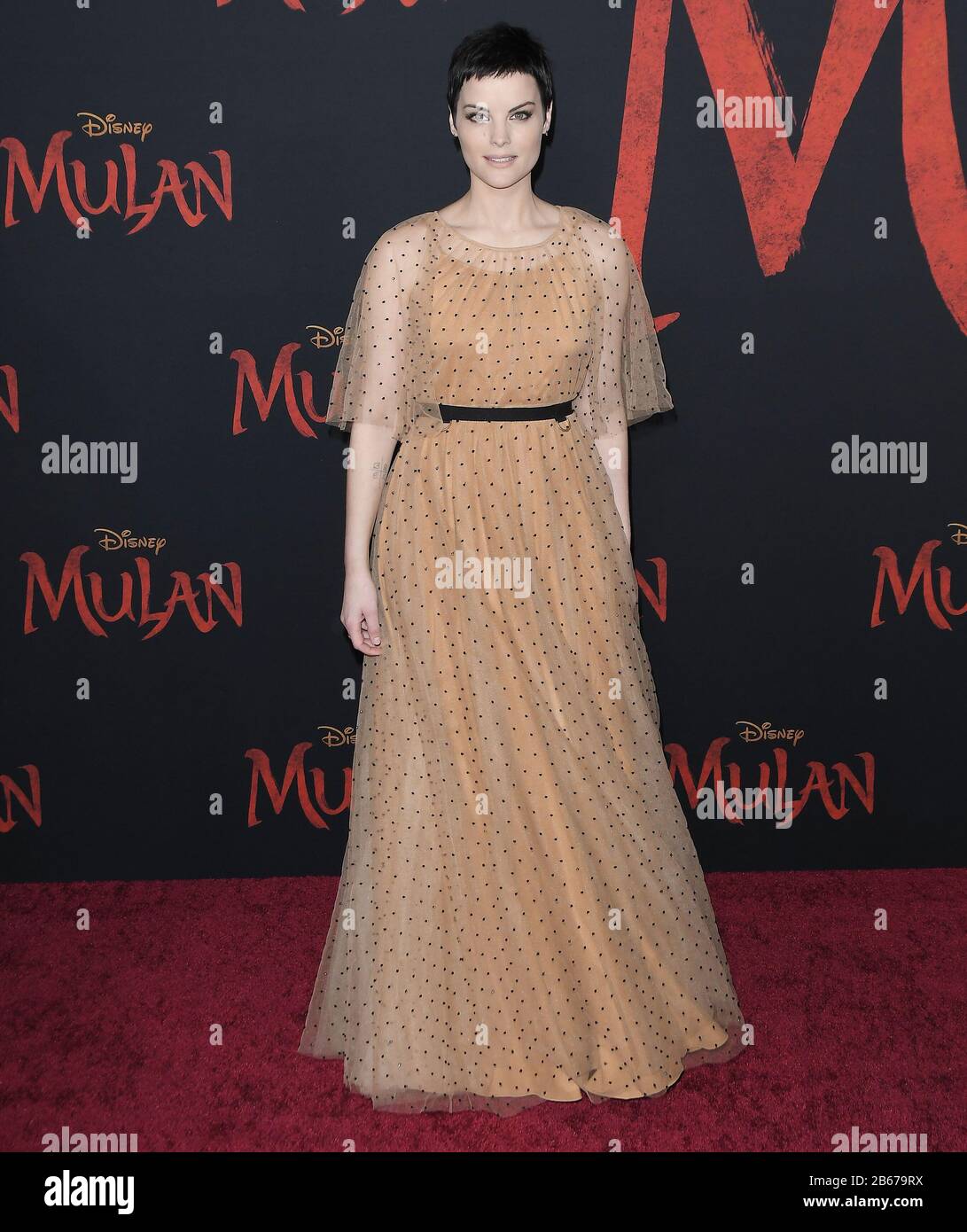 Los Angeles, USA. 09th Mar, 2020. Jaimie Alexander arrives at the ...