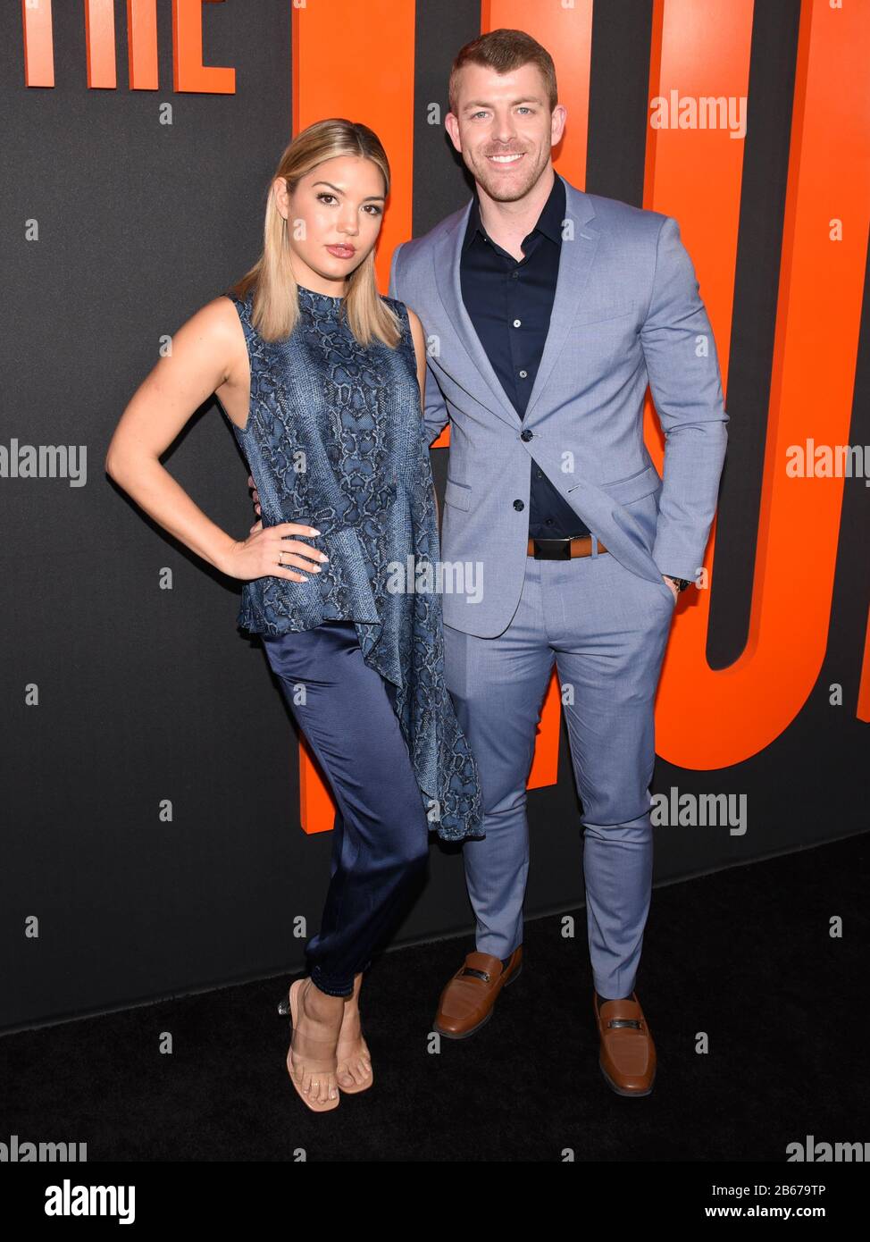 09 March 2020 - Hollywood, California - Giannina Gibelli and Damian ...
