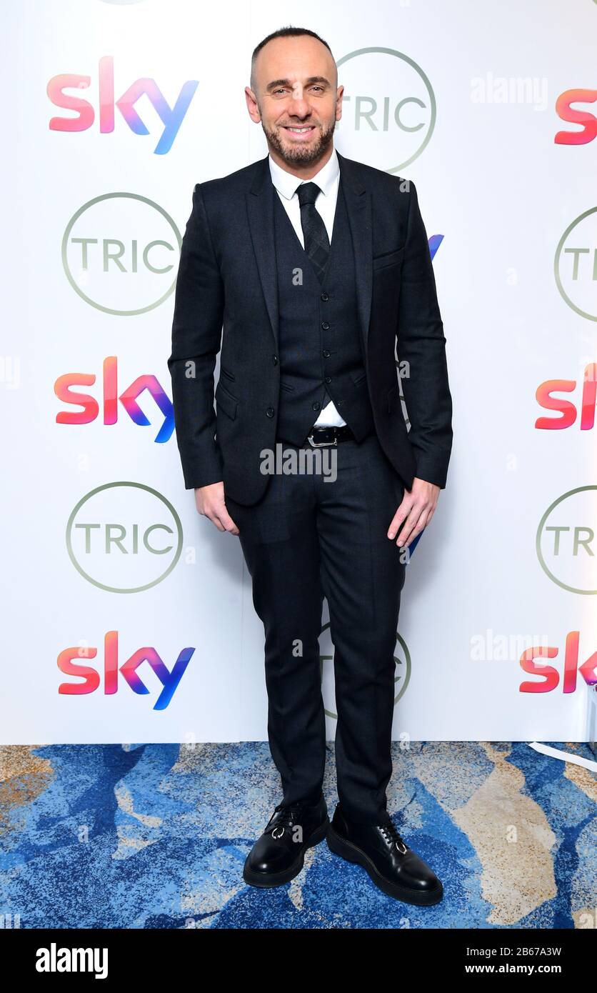 Mark Heyes attending the TRIC Awards 2020 held at the Grosvenor Hotel ...