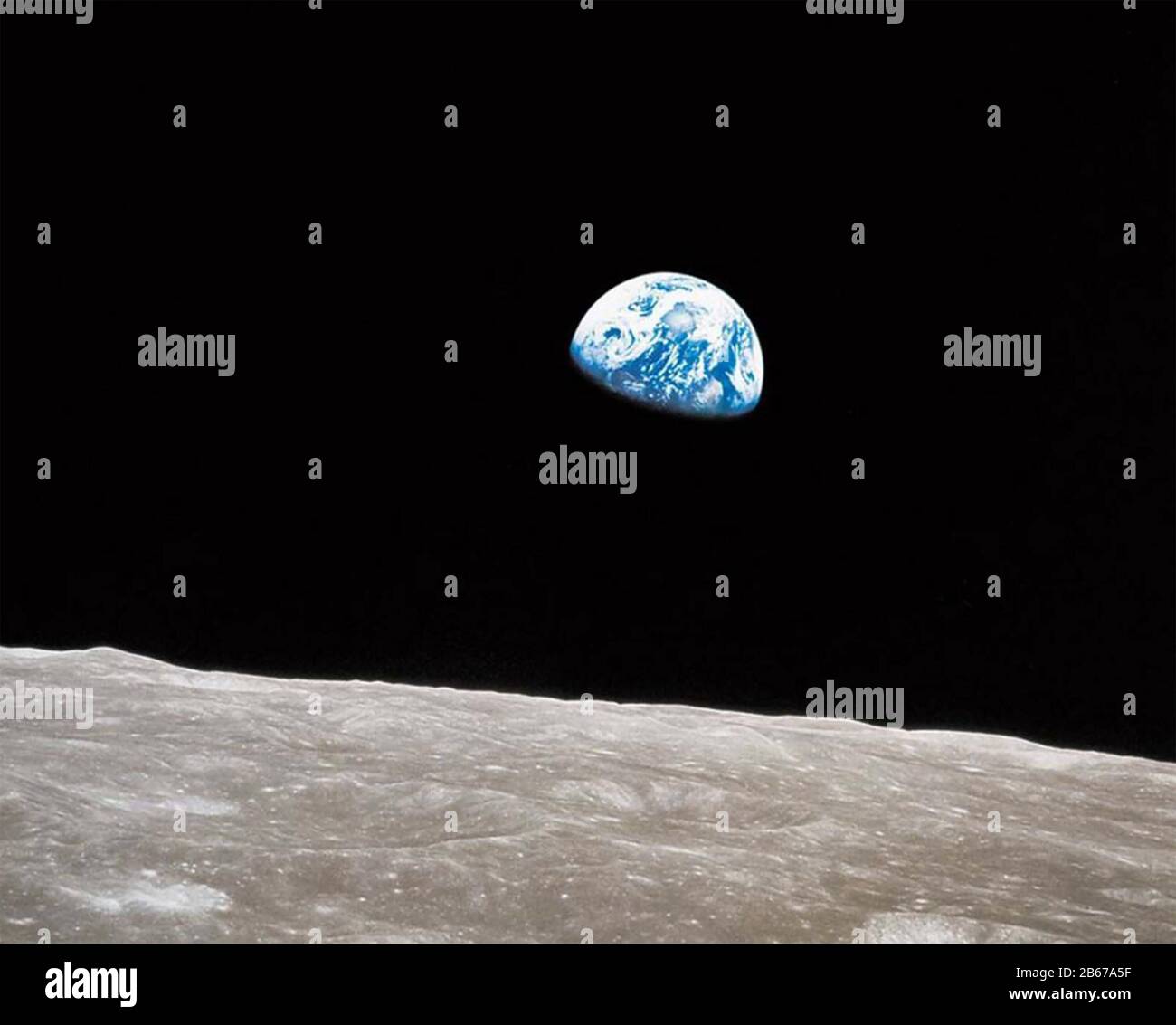 EARTHRISE 24 December 1968 Taken From Lunar Orbit By William Anders