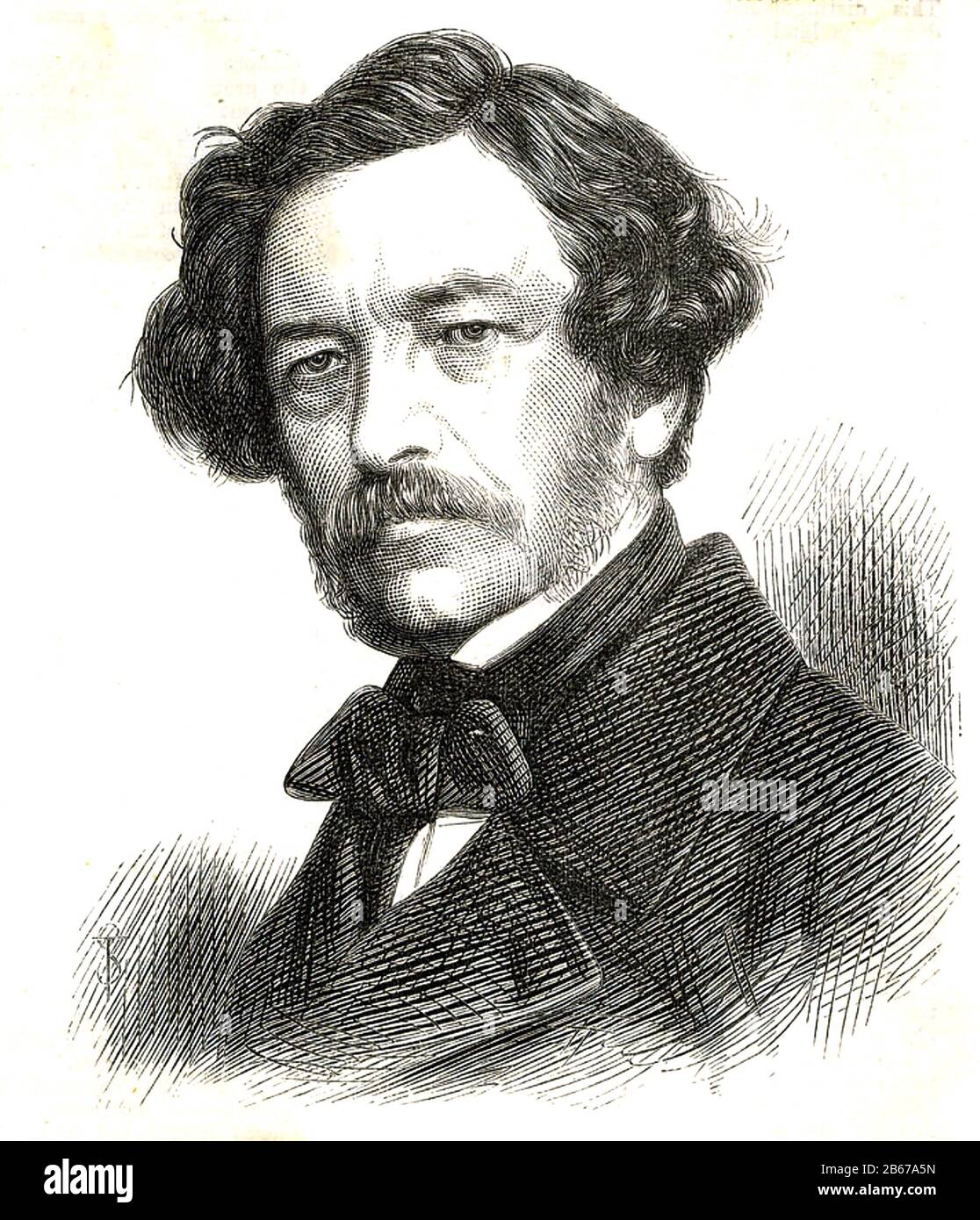 FRANZ WINTERHALTER (1805-1873) German painter and lithographer Stock ...