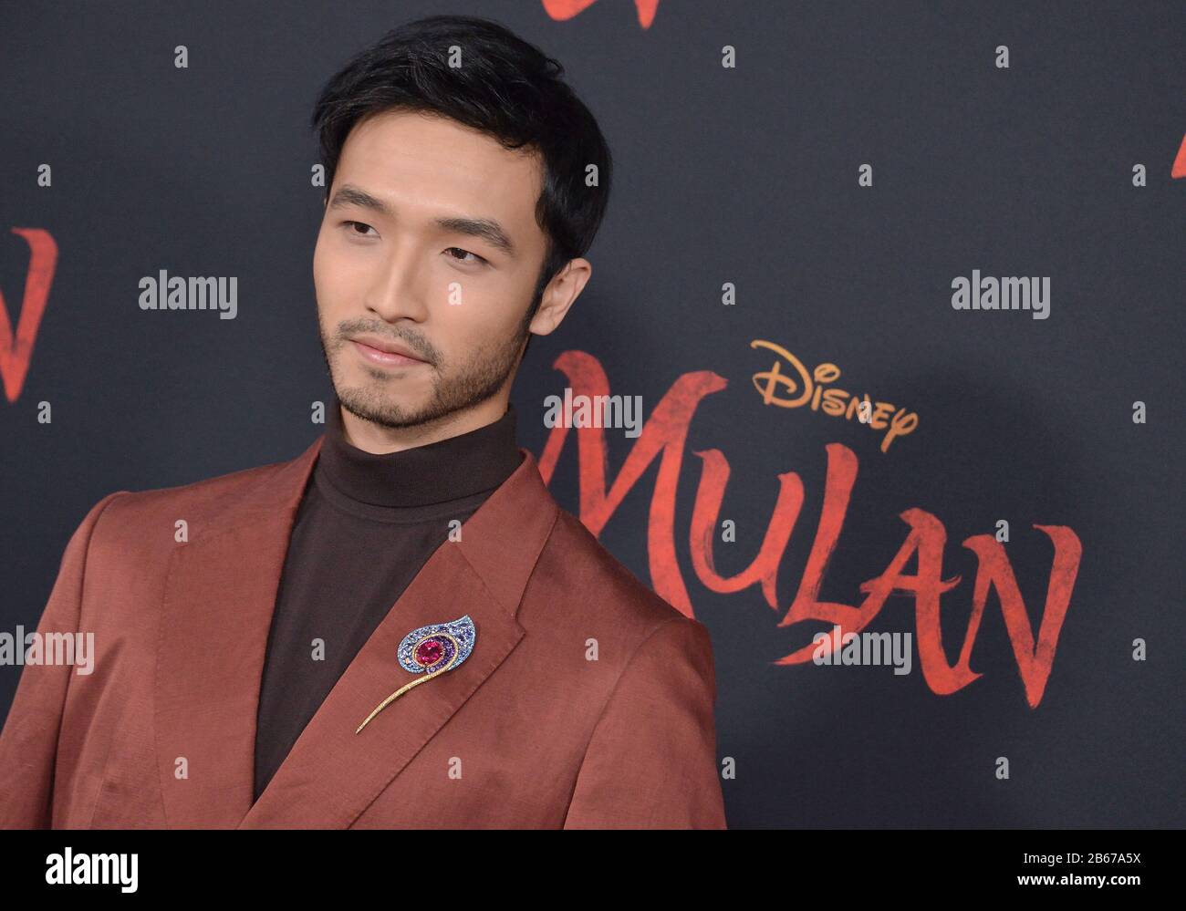 Los Angeles, USA. 09th Mar, 2020. Yoson An arrives at the Disney's ...