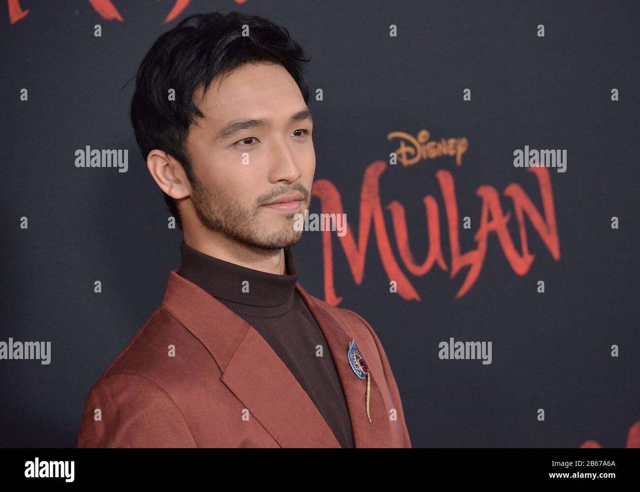 Los Angeles, USA. 09th Mar, 2020. Yoson An arrives at the Disney's ...