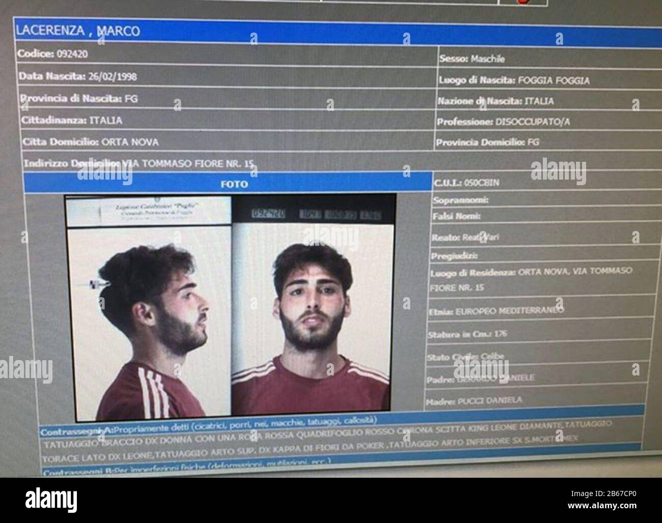 Prison mugshots hi-res stock photography and images - Alamy
