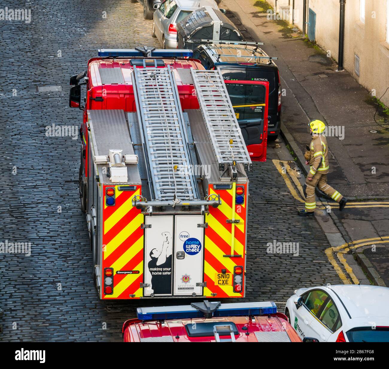 Fire engine scotland hi-res stock photography and images - Alamy