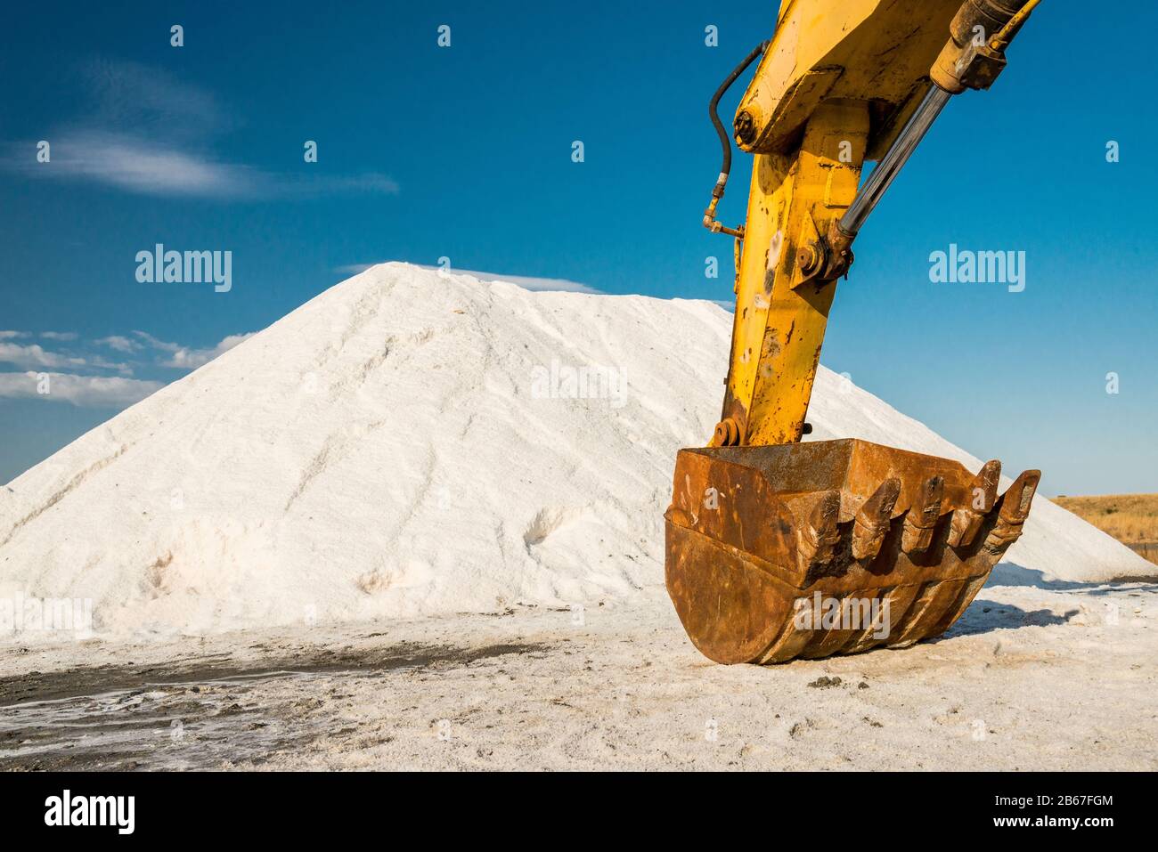 Industrial salt production hi-res stock photography and images - Alamy