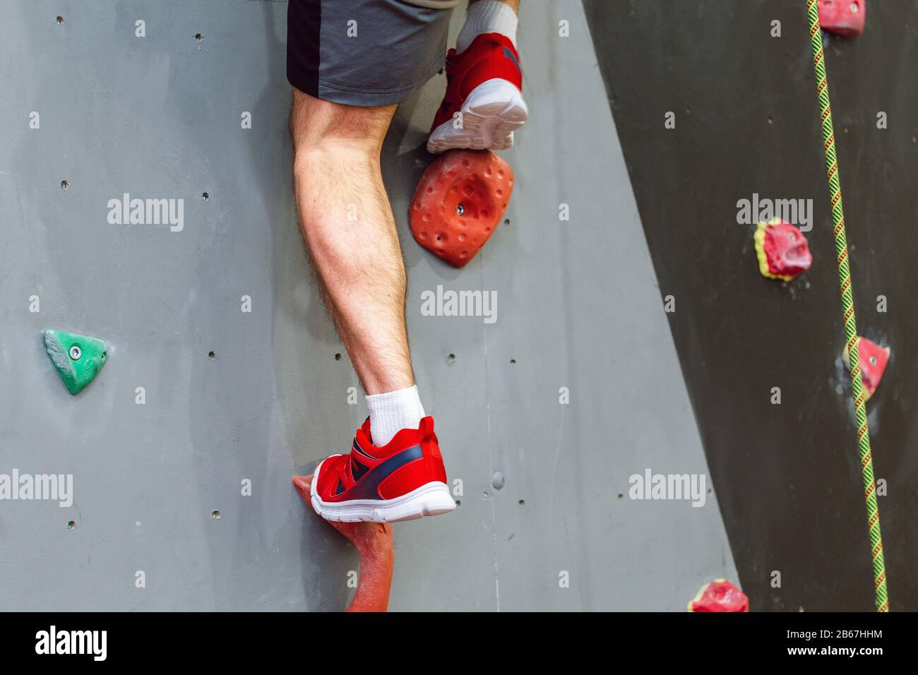 Climber foot hi-res stock photography and images - Alamy