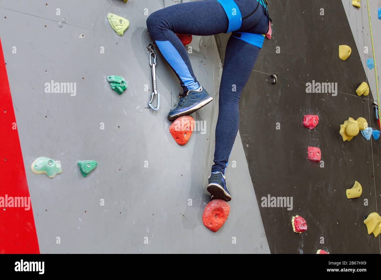 Climber foot hi-res stock photography and images - Alamy