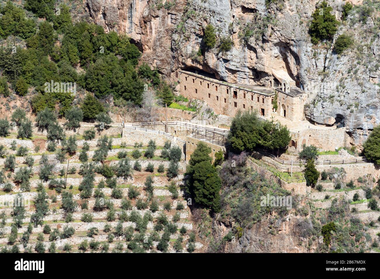 Deir mar elisha monastery hi-res stock photography and images - Alamy