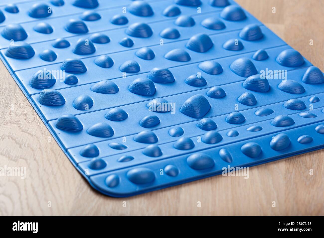 rubber stone mat for orthopedic massage flat feet prevention Stock ...