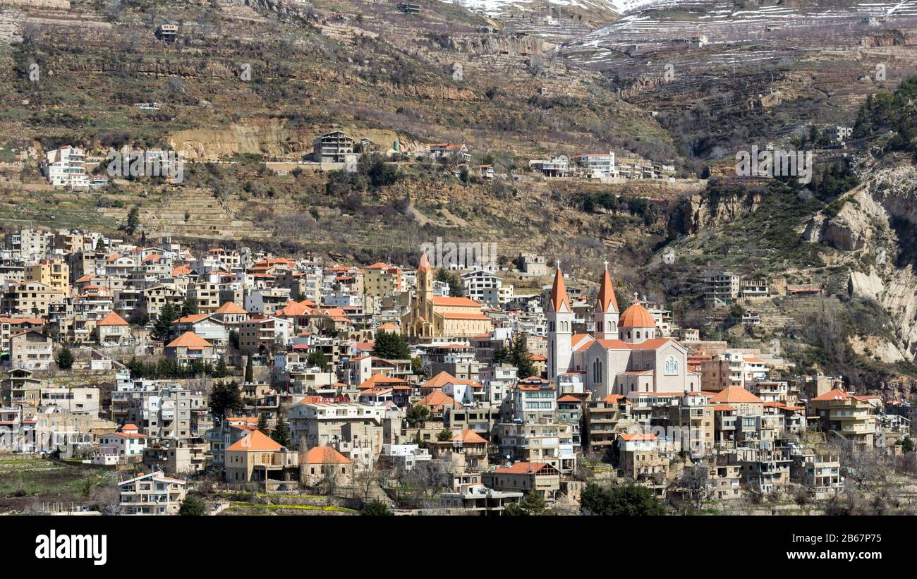 Bcharre lebanon hi-res stock photography and images - Alamy