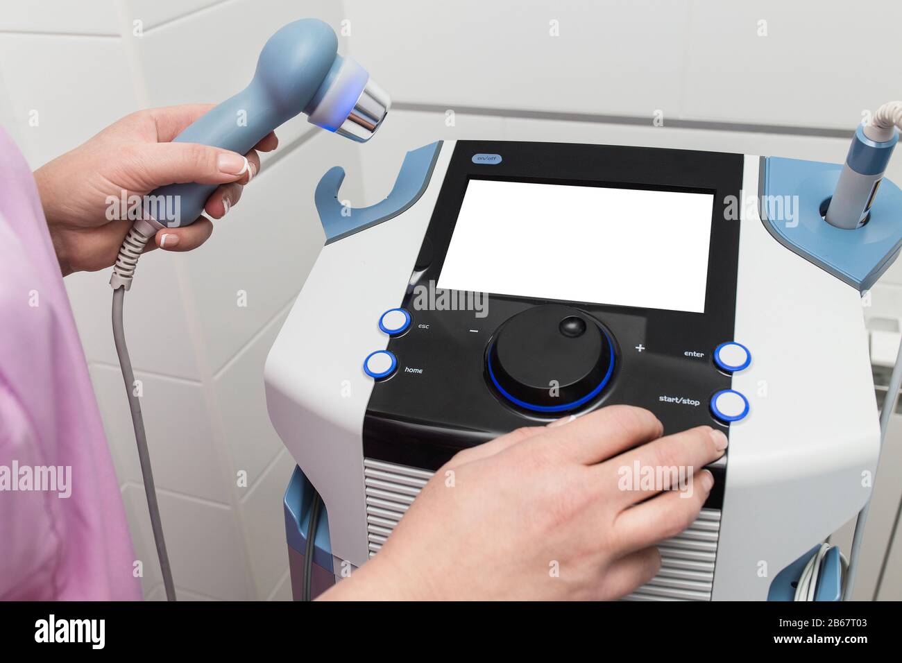 Ultrasound therapy hi-res stock photography and images - Alamy