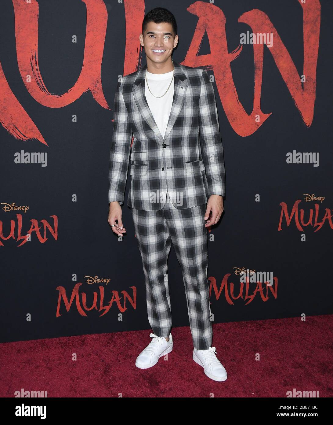 Los Angeles, USA. 09th Mar, 2020. Alex Wassabi arrives at the Disney's ...