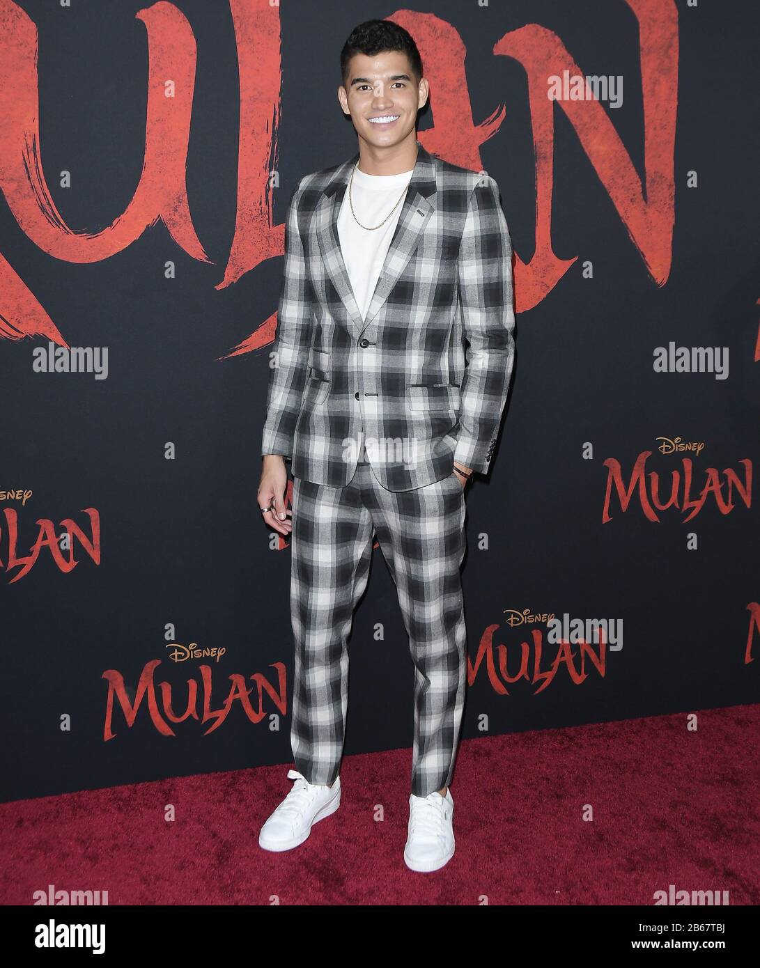Los Angeles, USA. 09th Mar, 2020. Alex Wassabi arrives at the Disney's ...
