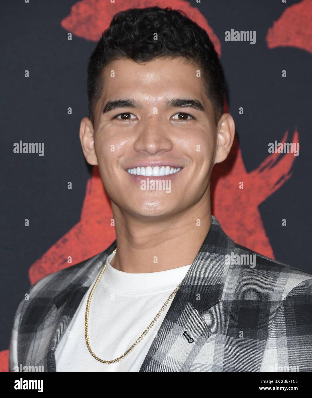 Los Angeles Usa 09th Mar 2020 Alex Wassabi Arrives At The Disneys Mulan World Premiere Held