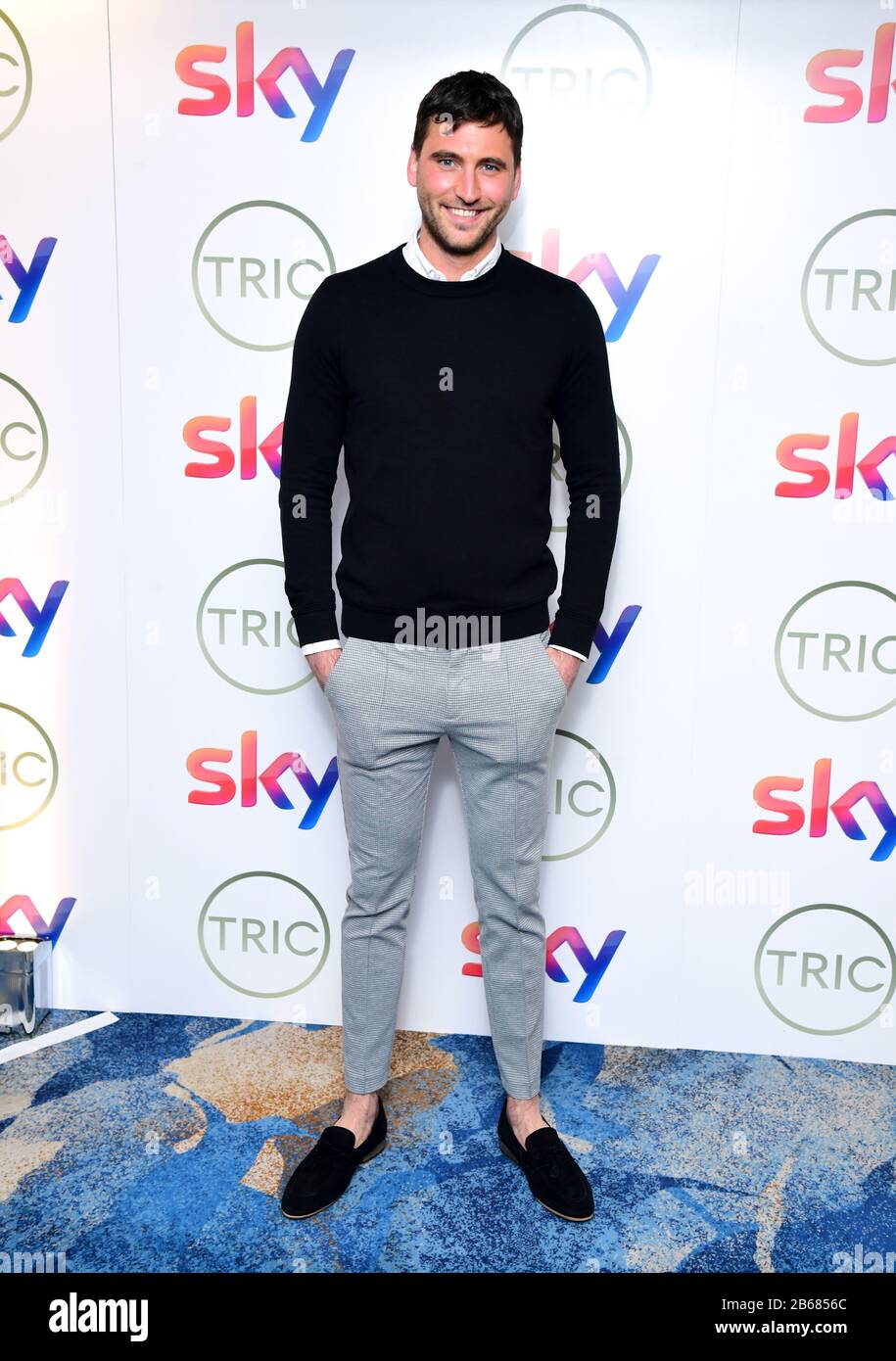 Jacob Roberts attending the TRIC Awards 2020 held at the Grosvenor ...